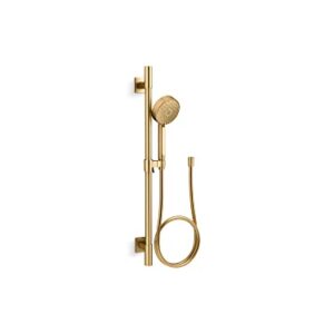 Kohler 99242-Y-2MB Awaken G110 Deluxe HANDSHOWER KIT, Vibrant Brushed Moderne Brass