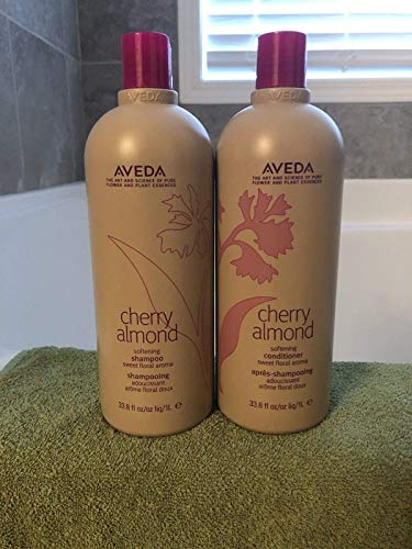 Aveda Cherry Almond Softening Shampoo & Conditioner Duo 33oz