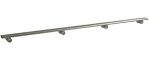 kohler k-97628-bnk 97628-bnk grab bar, anodized brushed nickel