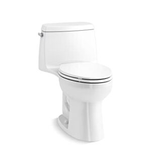 Kohler 30811-0 Santa Rosa One-Piece Compact Elongated 1.6 Gpf Toilet, White