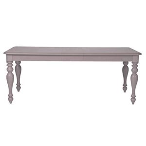 liberty furniture summer house light gray 7 piece rectangular table set