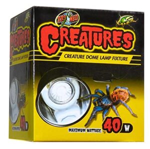 zoo med creatures creature dome lamp fixture – 40 w