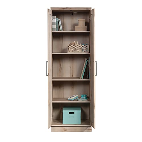 Sauder Homeplus Storage Cabinet, L: 17.01" x W: 23.31" x H: 71.18", Pacific Maple Finish