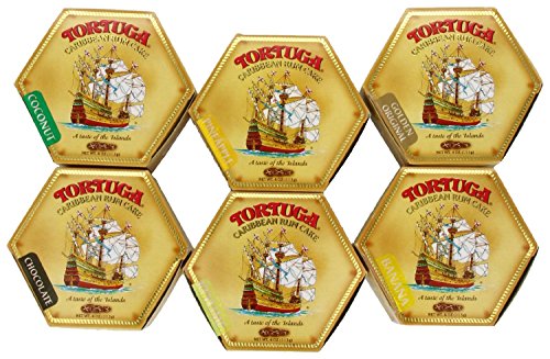 Tortuga Rum Cake Sampler - 6 Rum Cakes