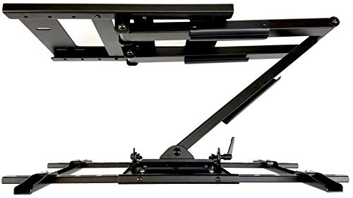 Wall Mount World - 40 Inch Extension Universal Wall Mount fits Samsung UN43J5200AFXZA 43" TV Features 90 Degree Swivel Left/Right - Adjustable tilt - Mounting Hardware Included - Easy Install