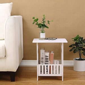 ZHYH Bedside Table Home Furniture Storage Night Table Chest Drawers Coffee Book Table for Living Room Bedroom