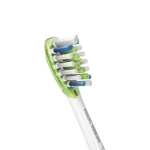 Philips Sonicare Genuine W3 Premium White Replacement Toothbrush Heads, 4 Brush Heads, White, HX9064/65