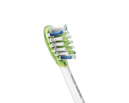 Philips Sonicare Genuine W3 Premium White Replacement Toothbrush Heads, 4 Brush Heads, White, HX9064/65