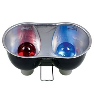 zoo med combo deep dome dual lamp fixture