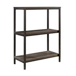 sauder,3 shelves north avenue bookcase, smoked oak finish