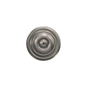 Schlage F40 GEO 619 Georgian Door Knob, Bed & Bath Privacy Lock, Satin Nickel