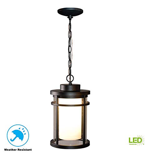 Home Decorators Collection Black Outdoor LED Hanging Light