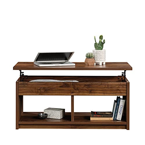 Sauder Harvey Park Lift-top Coffee Table, L: 42.953" x H: 18.976" x W: 19.134", Grand Walnut Finish