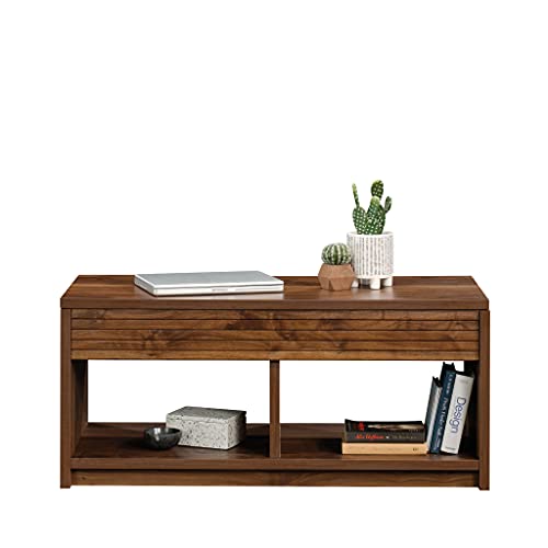 Sauder Harvey Park Lift-top Coffee Table, L: 42.953" x H: 18.976" x W: 19.134", Grand Walnut Finish