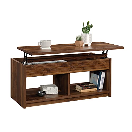 Sauder Harvey Park Lift-top Coffee Table, L: 42.953" x H: 18.976" x W: 19.134", Grand Walnut Finish