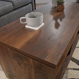 Sauder Harvey Park Lift-top Coffee Table, L: 42.953" x H: 18.976" x W: 19.134", Grand Walnut Finish