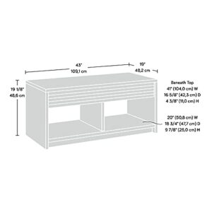 Sauder Harvey Park Lift-top Coffee Table, L: 42.953" x H: 18.976" x W: 19.134", Grand Walnut Finish