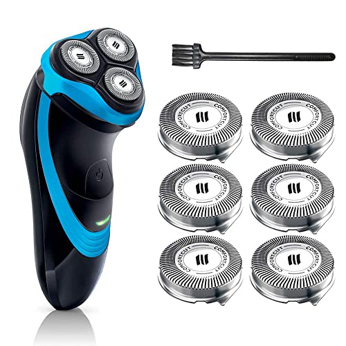 SH30 Replacement Heads for Philips Norelco Shaver Series 3000, 2000, 1000 and S738 with Durable Sharp Blade, Comfortcut Replacement Blades, Razor Blades for Philips Norelco S1560, SH30 Philips Head