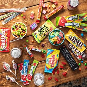 The Care Crate Ultimate Candy Snack Box Care Package ( 40 piece Candy Snacks) Includes 20 Full Size Candies - Starburst, Skittles, Twizzlers & More!