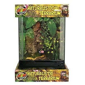 zoo med laboratories szmnt2 naturalistic terrarium, medium (12″ x 12″ x 18″)