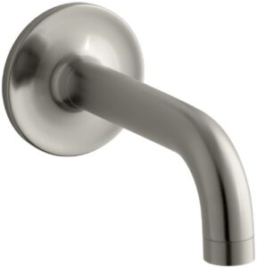 kohler 14427-bn diverter bath spout.5, vibrant brushed nickel