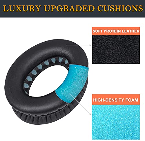 Professional Earpads Cushions for Bose Headphones, Replacement Ear Pads for Bose QuietComfort 15 QC15 QC25 QC2 QC35/Ae2 Ae2i Ae2w/SoundTrue & SoundLink Around-Ear Series