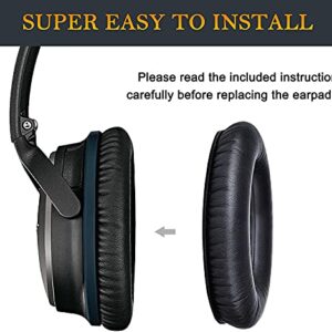 Professional Earpads Cushions for Bose Headphones, Replacement Ear Pads for Bose QuietComfort 15 QC15 QC25 QC2 QC35/Ae2 Ae2i Ae2w/SoundTrue & SoundLink Around-Ear Series