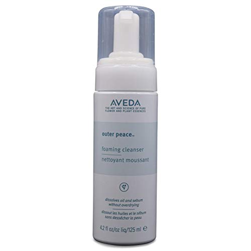 Aveda Outer Peace Foaming Cleanser 4.2 oz Deeply Cleanses Pores Without Irritating Skin