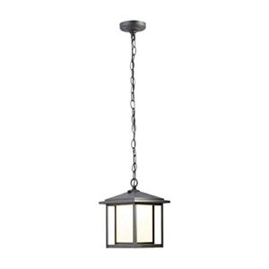 mauvo canyon collection small exterior led hanging lantern