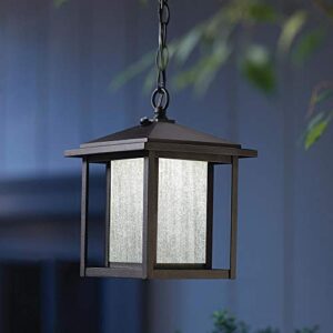 Mauvo Canyon Collection small exterior Led Hanging Lantern