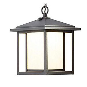 Mauvo Canyon Collection small exterior Led Hanging Lantern