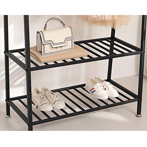 XI FA Clothing Display Rack Stand - Vintage Coat Stand- Clothes Hat Rack Shelf Shoe Clothes Hangers can Keep Your Clothes and Articles Tidy and Easy to take Frame for Bedroom Living Room Hallway