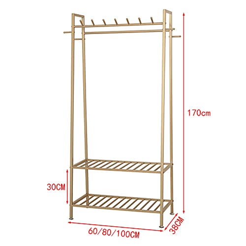 XI FA Clothing Display Rack Stand - Vintage Coat Stand- Clothes Hat Rack Shelf Shoe Clothes Hangers can Keep Your Clothes and Articles Tidy and Easy to take Frame for Bedroom Living Room Hallway