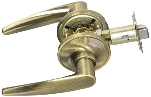 Schlage Lock Company J10VDOV609 Schlage Dover Passage Levers, Antique Brass