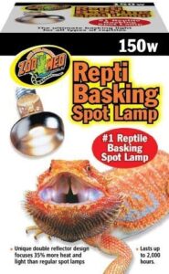 zoo med repti basking spot lamp replacement bulb 150 watts – pack of 4