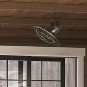 Home Decorators Collection Bentley II 18 in. Oscillating Brushed Nickel Ceiling Fan