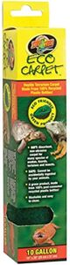 zoo med eco carpet turtle turf 10 gallon tanks (20″ long x 10″ wide) – pack of 3