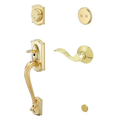 SCHLAGE Camelot Handle Set