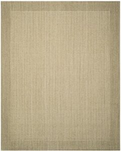 safavieh palm beach collection 8′ x 11′ desert sand pab321a sisal & jute area rug