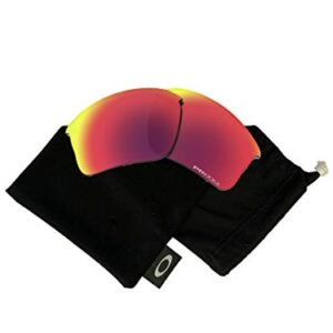 Oakley Original Flak Jacket XLJ OO9009 PRIZM Road Replacement Lenses For Men For Women+BUNDLE Microfiber Cloth Bag