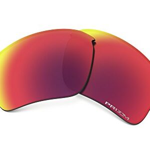 Oakley Original Flak Jacket XLJ OO9009 PRIZM Road Replacement Lenses For Men For Women+BUNDLE Microfiber Cloth Bag