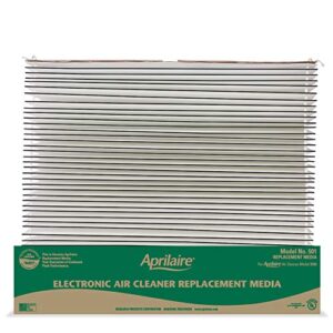 aprilaire 501 replacement filter for aprilaire 5000 whole-house air purifier – merv 15 equivalent, 16x25x6 air filter (pack of 4)