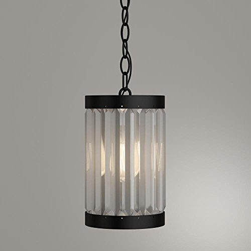 Home Decorators Collection 1-Light Oil-Rubbed Bronze Indoor Glass Mini Pendant