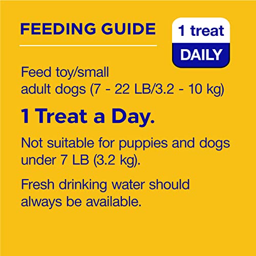 PEDIGREE DENTASTIX Toy/Small Dog Dental Treats Original Flavor Dental Bones, 1.68 lb. Value Pack (108 Treats)