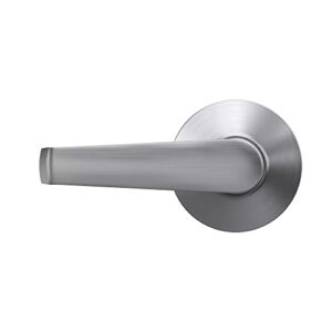 SCHLAGE F10 CSV ELA 626 Commercial Series Elan Door Lever, Hall & Closet Passage Lock, Satin Chrome