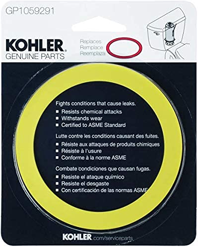 Kohler 05863000849 Part GP1059291 Canister Seal, 0.25 x 3.00 x 3.00 inches 4 PACK