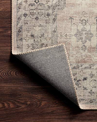 Loloi II Hathaway Collection HTH-03 Java/Multi, Traditional Area Rug, 5'-0" x 7'-6"