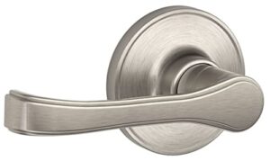 dexter by schlage j10tor619 torino hall and closet lever, satin nickel