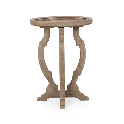 Christopher Knight Home Doris French Country Accent Table with Round Top, Natural