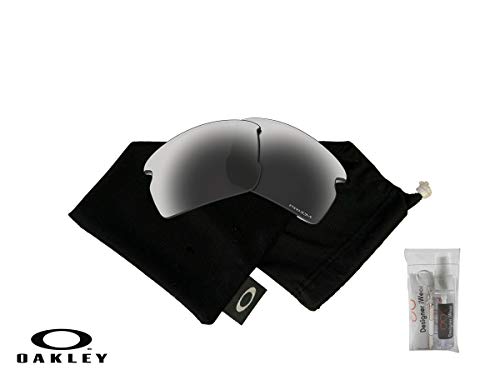 Oakley Original Flak 2.0 OO9295 PRIZM Black Iridium Replacement Lenses For Men For Women+BUNDLE Microfiber Cloth Bag